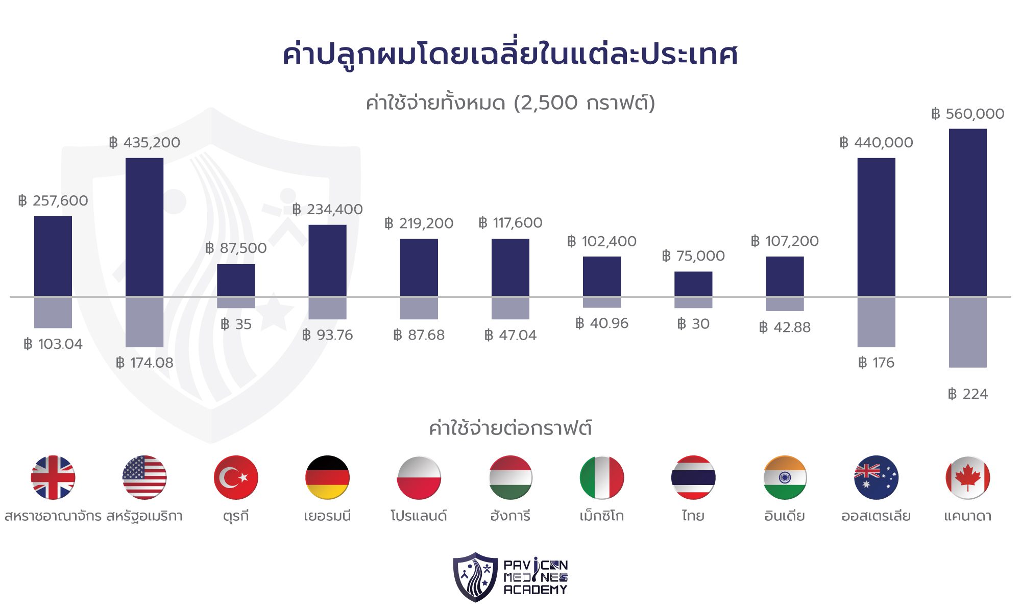 คู่มือการปลูกผม - Pavicon Mediness Center